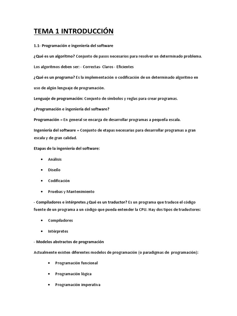 Apuntes Fundamentos de Programacion | Descargar gratis PDF | Puntero ...