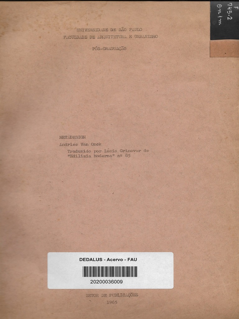 Metadesign 1965 | PDF