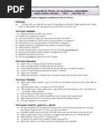 Prueba de comprensión: Lazarillo de Tormes | PDF | Narración