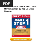First Aid For The USMLE Step 1 2024 34th Edition PDF | PDF | United ...