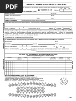 Formulario de Reembolso Dental BICE Vida | PDF | Odontología | Cuidado ...