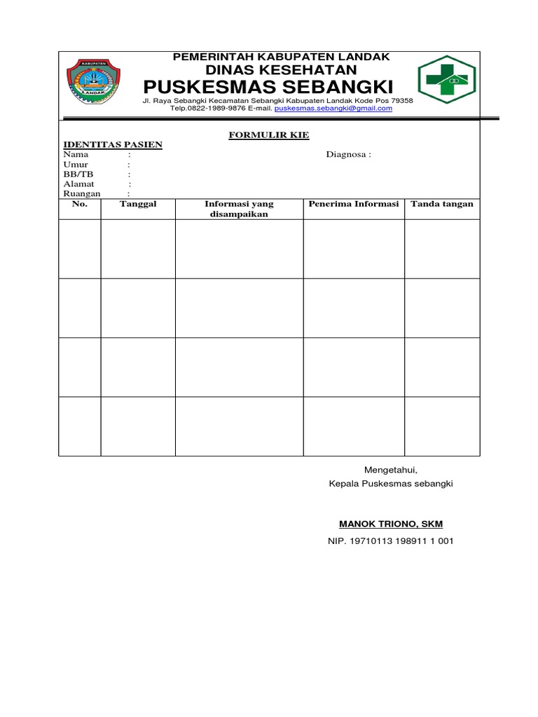 Bentuk Form KIE | PDF