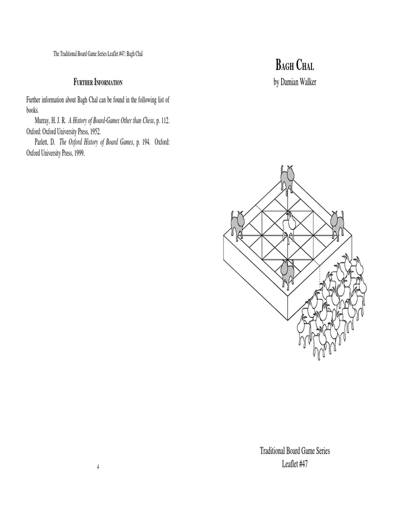 Bagh Chal Juego de Mesa | Download Free PDF | Tabletop Games ...