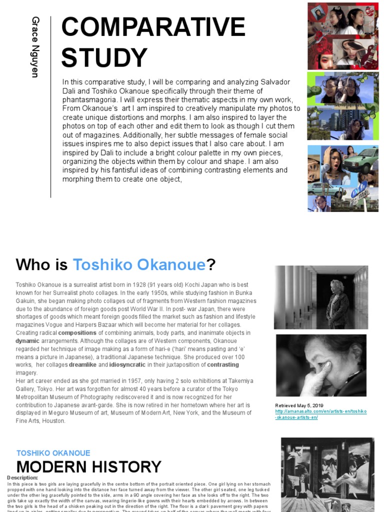 IB Art Comparative Study Grade 11 | PDF | Paintings