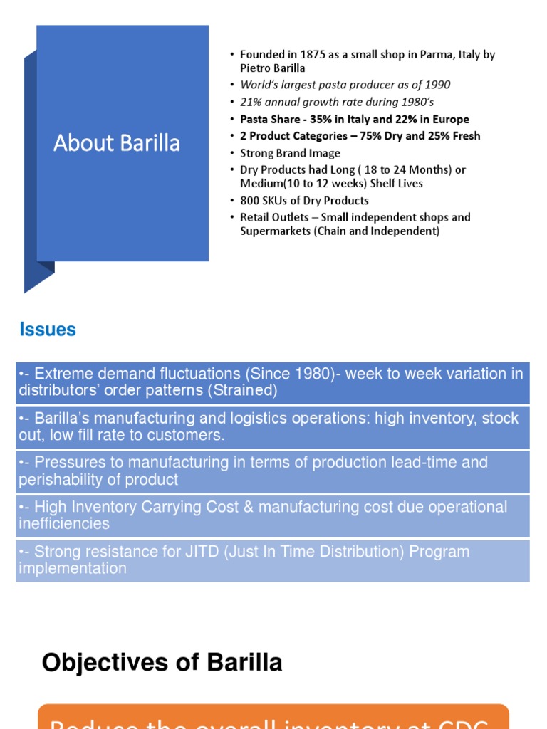 CASE Barilla SPA | PDF | Business