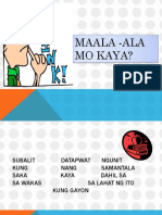 Mga Transitional Devices Sa Filipino | PDF