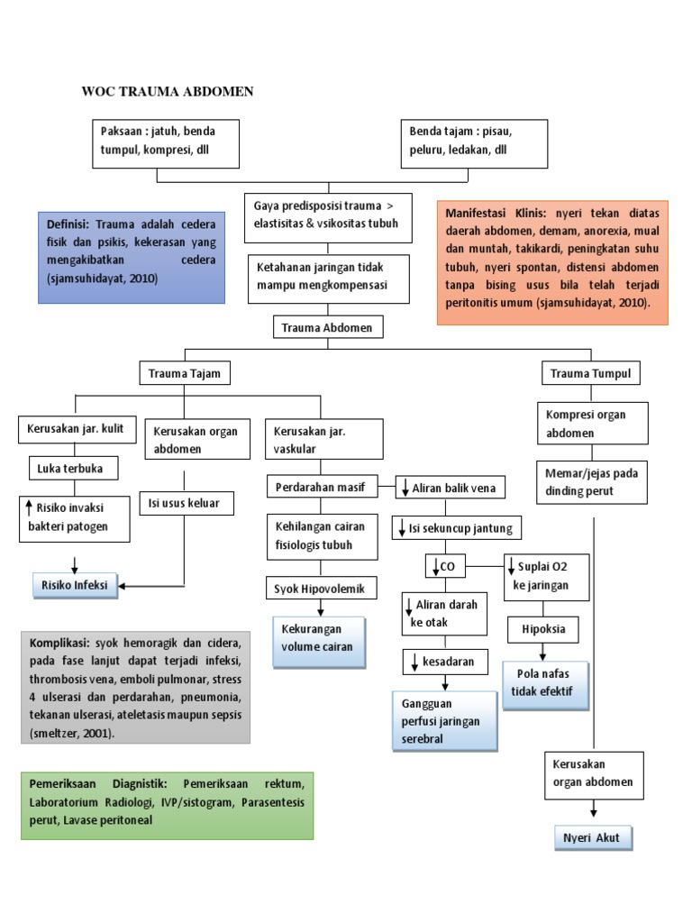 Woc Trauma Abdomen | PDF