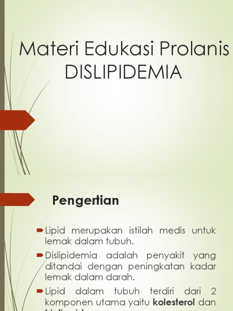 Materi Edukasi Prolanis Sept | PDF