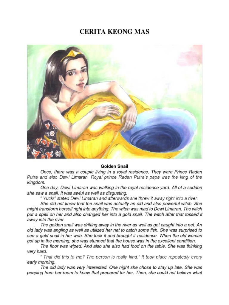 Cerita Keong Mas | PDF