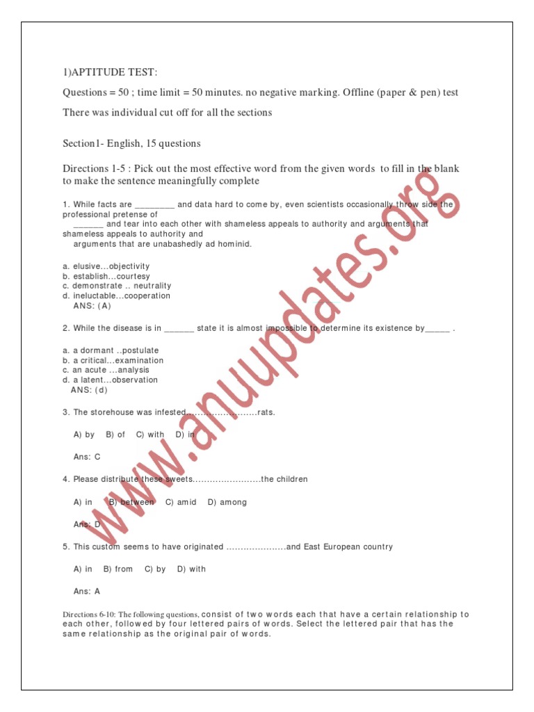 WIPRO Previous Paper | PDF | C (Programming Language) | Computer Architecture