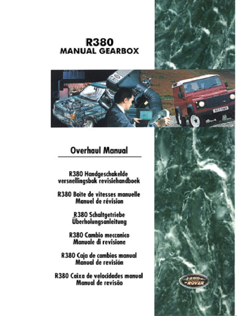 Land Rover - Defender - TD5 - R380 Manual Gearbox PDF | Download Free ...