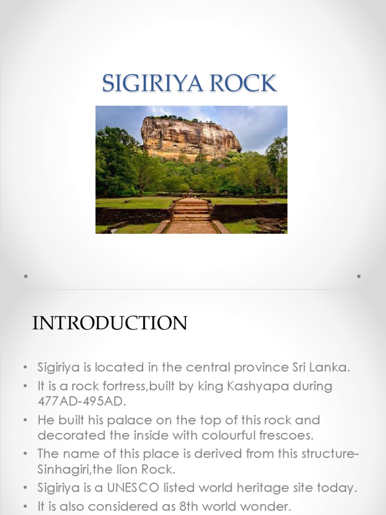 Sigiriya Rock | PDF