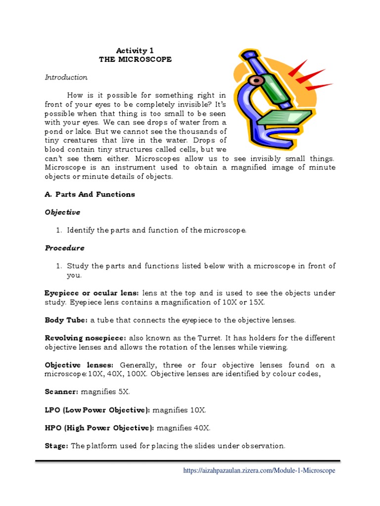 Module in Science | PDF | Microscope | Glass Applications