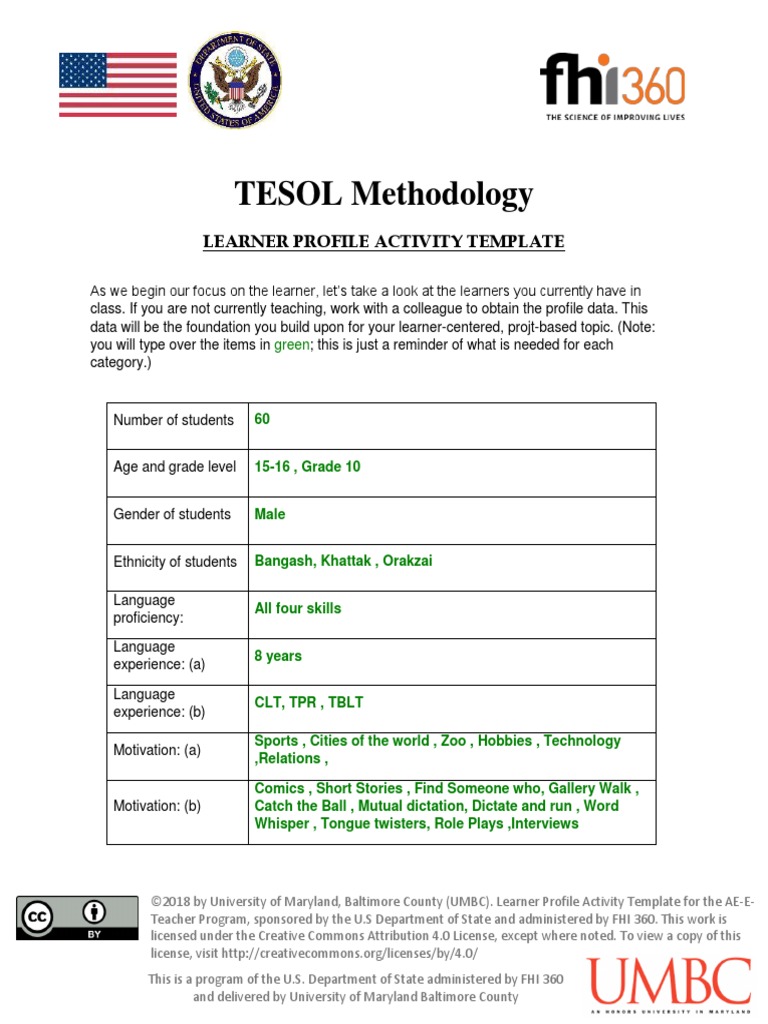 Learners Profile | PDF | Learning Styles | Learning