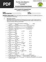 G11 - General Mathematics - 1st Sem - Midterm Notes | PDF | Function ...