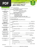 Induction and Oath Taking Program | PDF | Educational Stages | Students