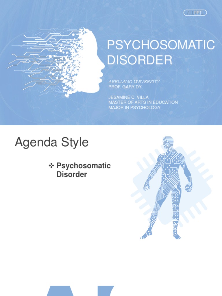 Psychosomatic Disorder | PDF | Microsoft Power Point