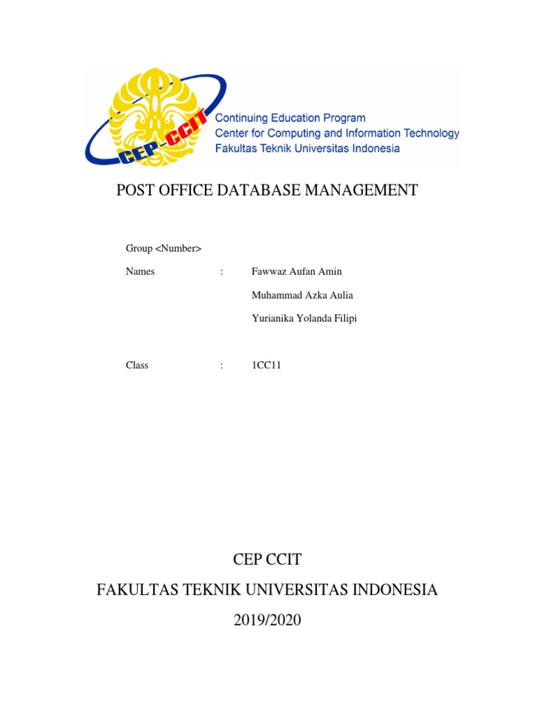 MAKALAH PROJECT Implementing Database Design On MS SQL Server | PDF ...