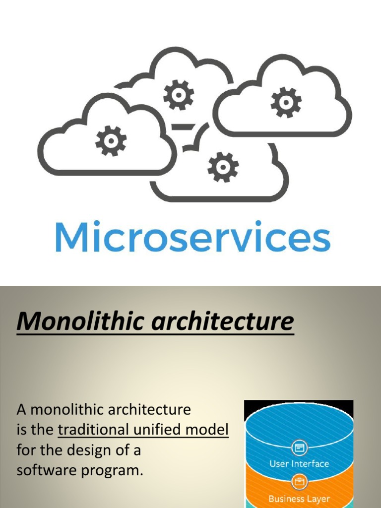 Microservices vs. Monolithic Explained | PDF