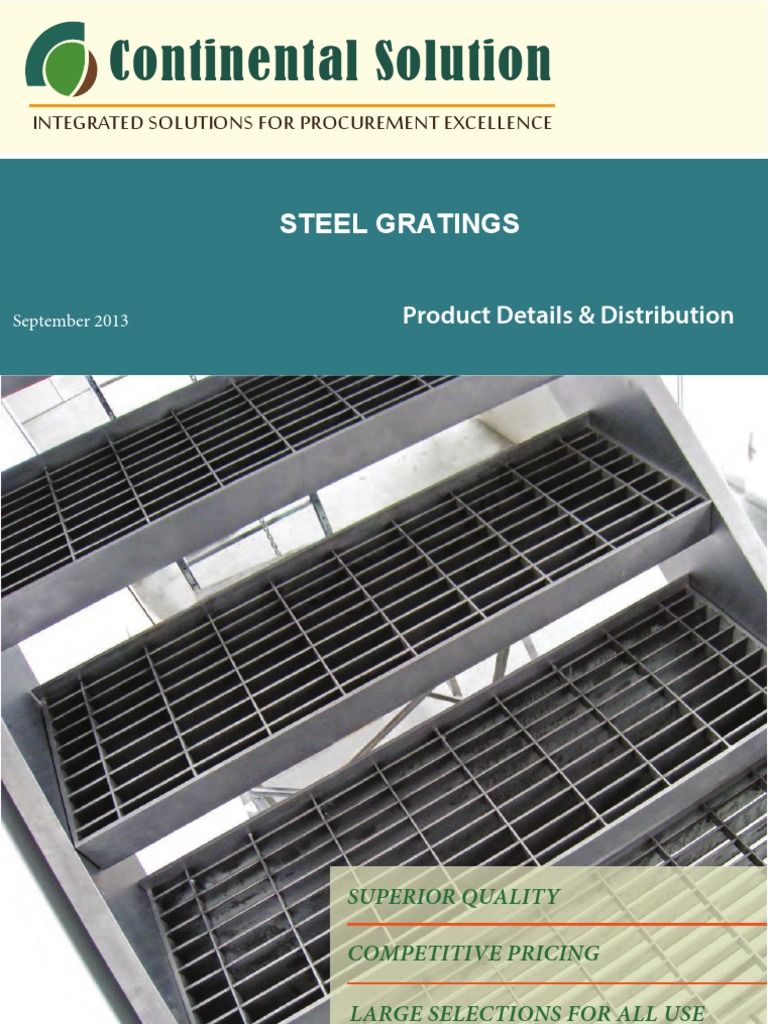 Steel Grating & Access System Brochure | PDF | Procurement | Galvanization
