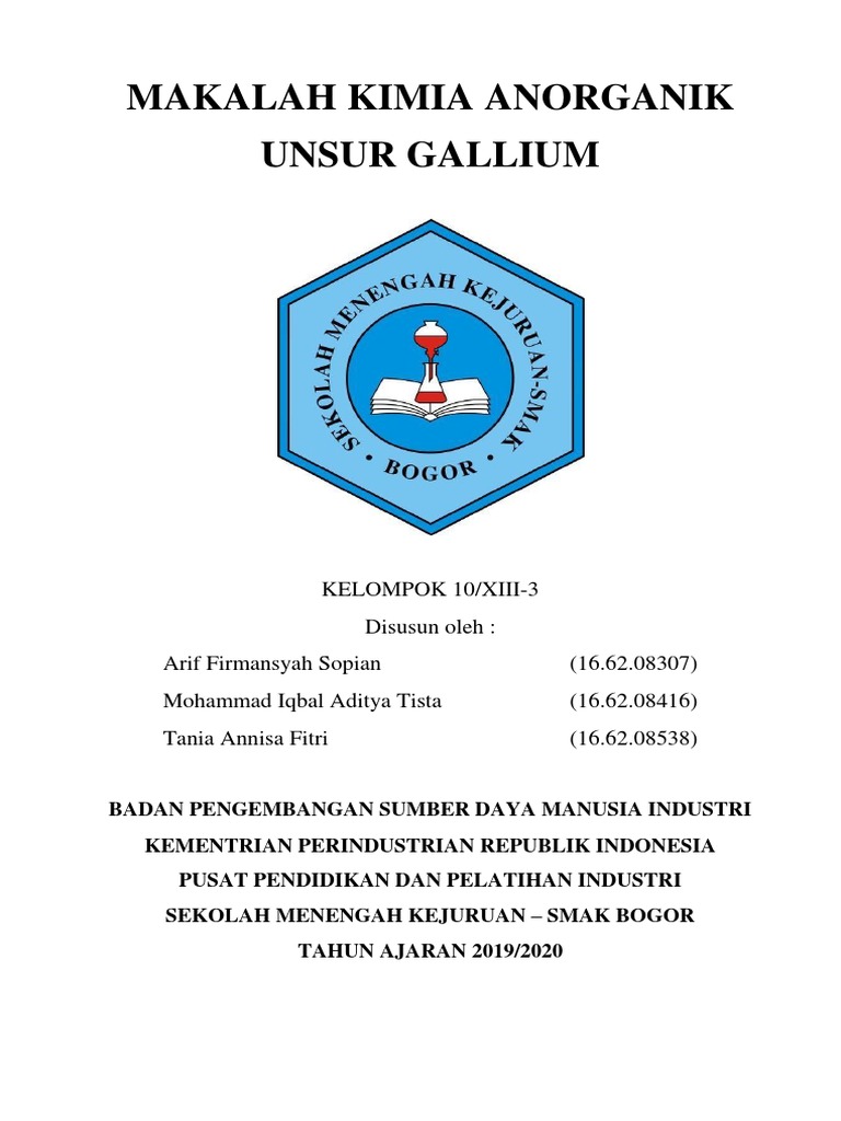 Makalah Kimia Anorganik | PDF