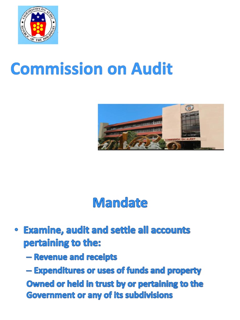 COA Audit Process | PDF | Receipt | Audit