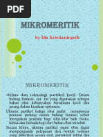 Jurnal Praktikum Farmasi Fisika Mikromeritik | PDF
