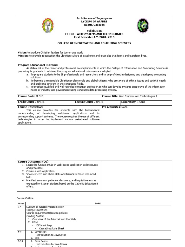 Web Systems Technologies 1 | PDF | Java Servlet | Java Server Pages