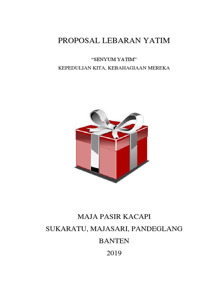Proposal Lebaran Yatim | PDF