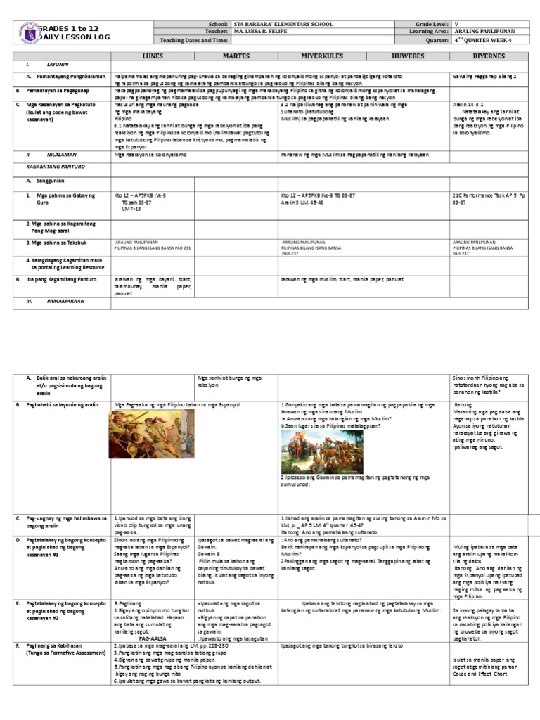 Ap5 Q4 W 4 1 | PDF