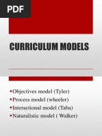 Ralph Tyler Model of Curriculum Development | PDF | Curriculum | Evaluation