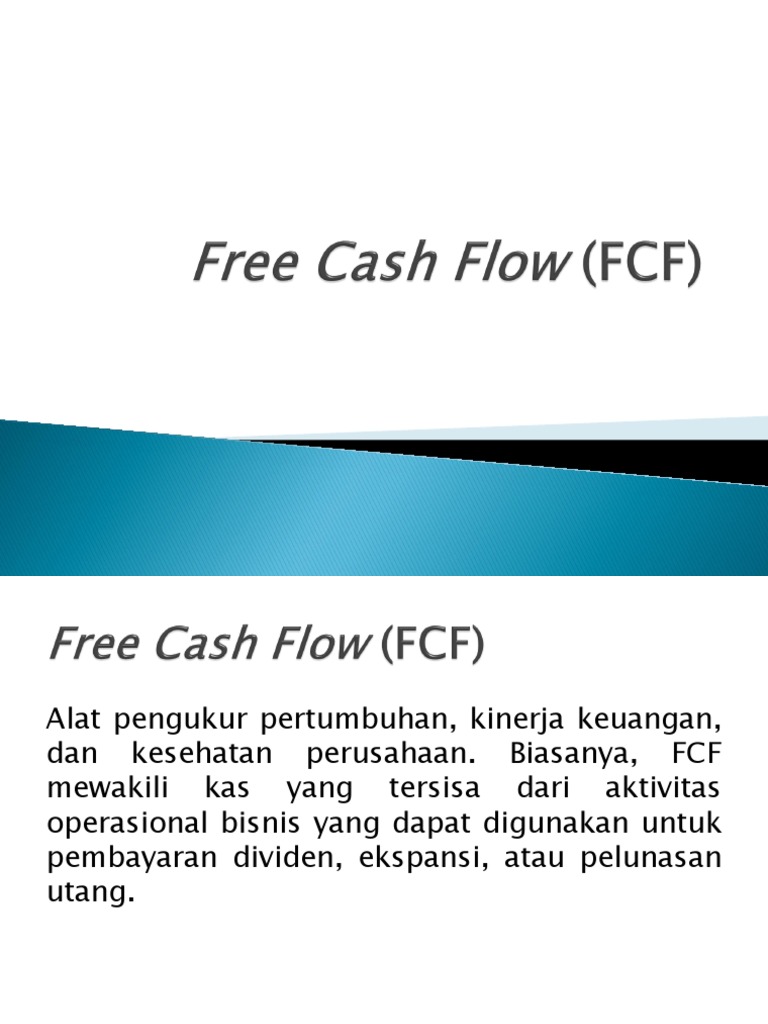 Free Cash Flow | PDF
