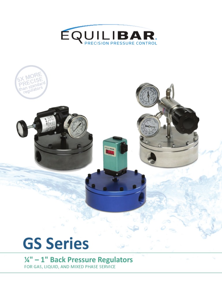Equilibar-GS GSD Series-General Service Back Pressure Regulators | PDF ...