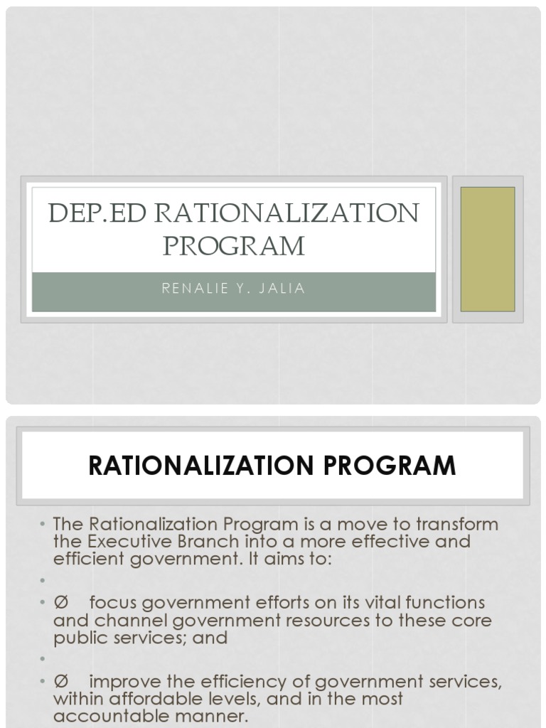 Part 1 RAT Plan | PDF | Employment | Government
