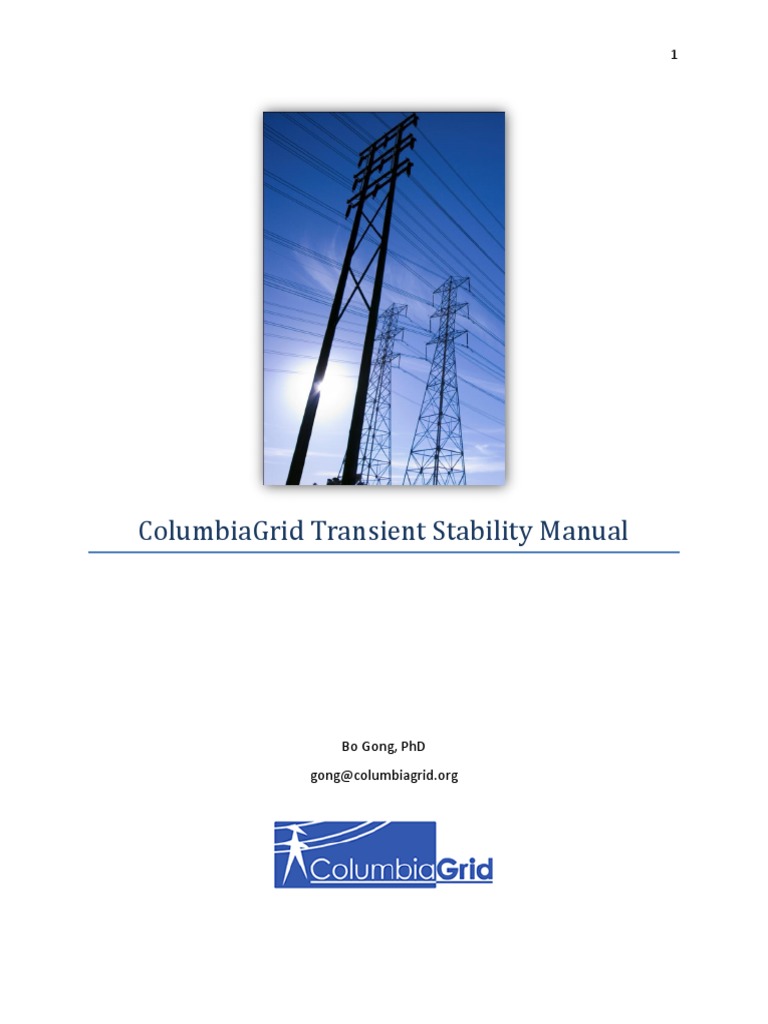 PEFA - Transient Stability - TransientStabilitymanual - 3-21 PDF | PDF ...