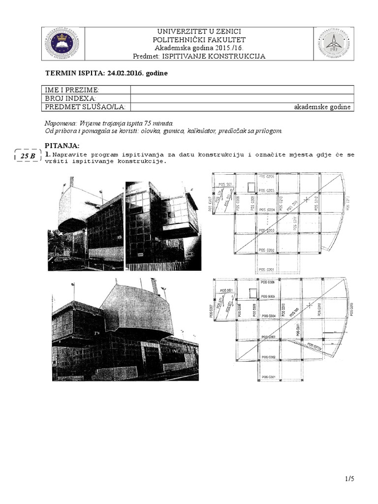 Primjer Ispita IK | PDF