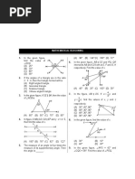 Class IX - 06 Lines and Angles - Question Bank | PDF | Angle | Euclidean Plane Geometry