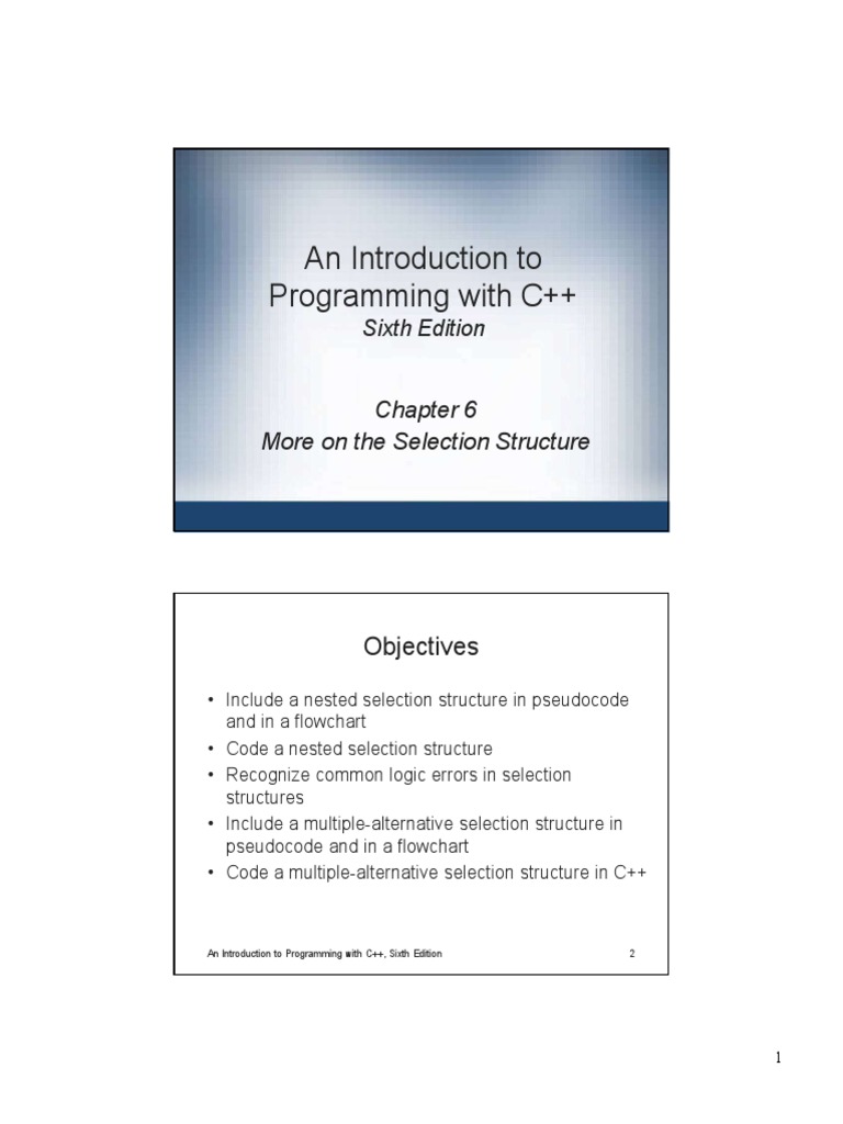 Chapter 06 | PDF | Computer Program | Programming