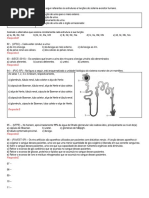 Tabela de Bacterioses e Causadores | PDF | Salmonella | Bactérias