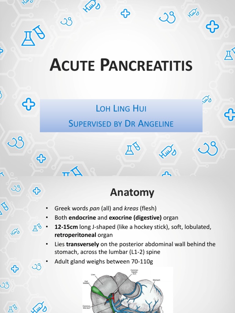 Acute Pancreatitis LH | PDF | Pancreas | Organ (Anatomy)