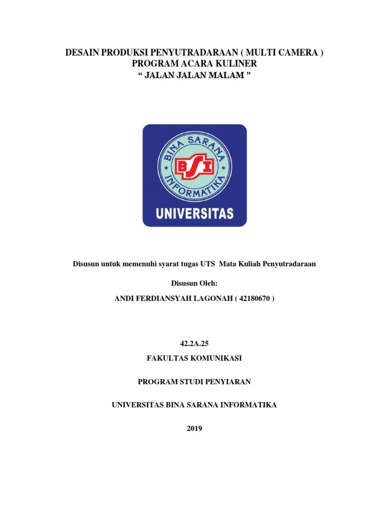 Dispro Penyutradaaran | PDF