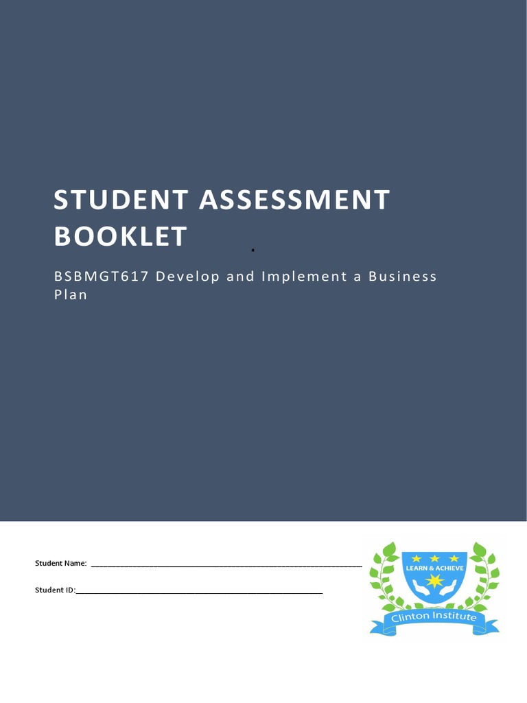 BSBMGT617 - Student Assessment Booklet v4.0 | PDF | Customer ...