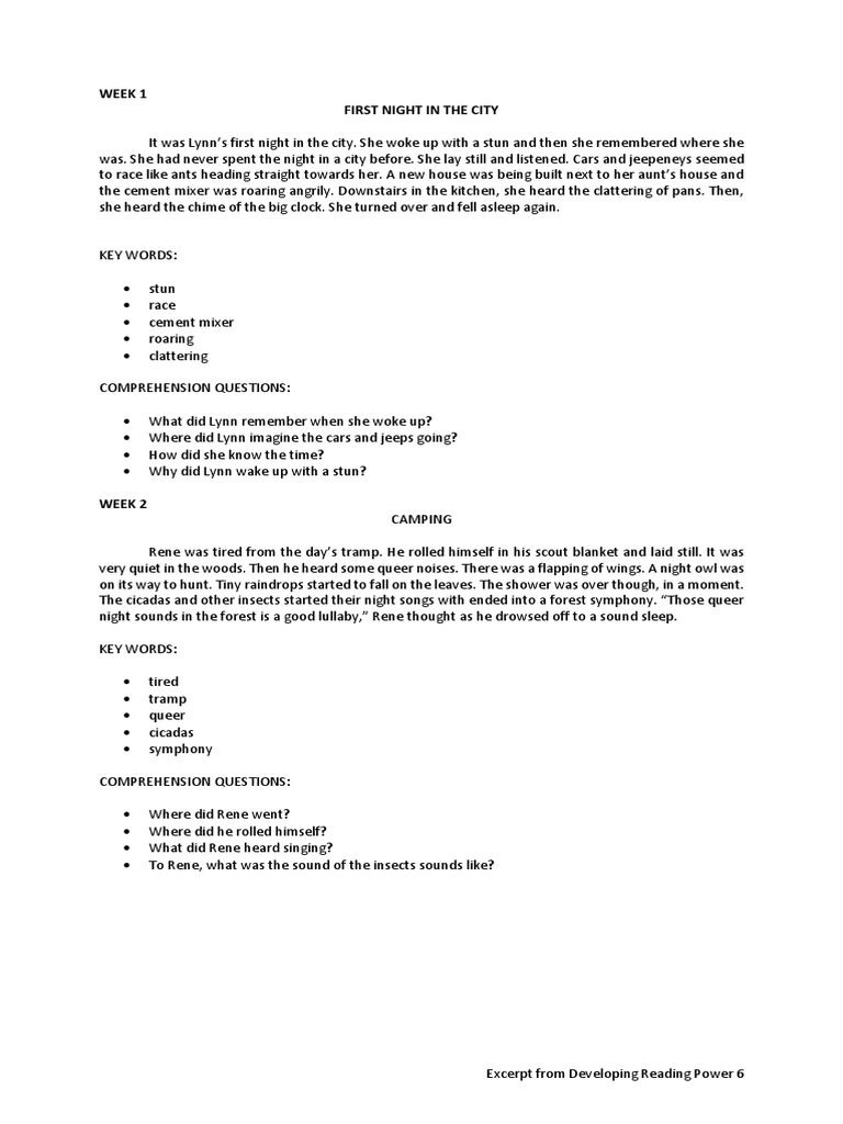 Reading Text Grade 6 | PDF | Science | Nature