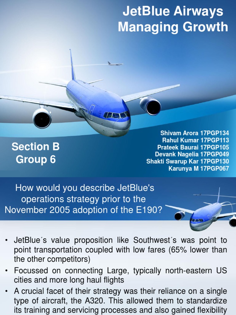 Jetblue Airways 609046-PDF-ENG - Case Study | PDF | Low Cost Carrier ...