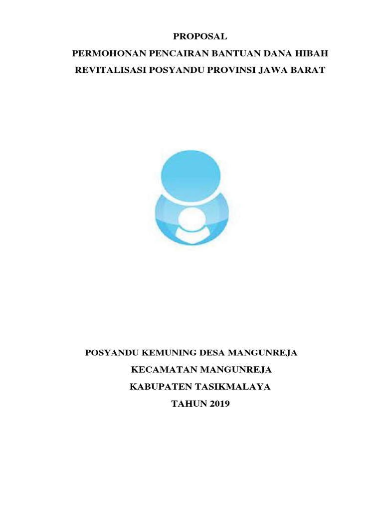 Proposal Pencairan Posyandu kEMUNING 2019 | PDF
