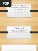 Pagsasalin NG Akdang Pampanitikan | PDF