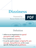 AAFP Dizziness - Evaluation and Management | PDF | Vertigo | Ménière's ...