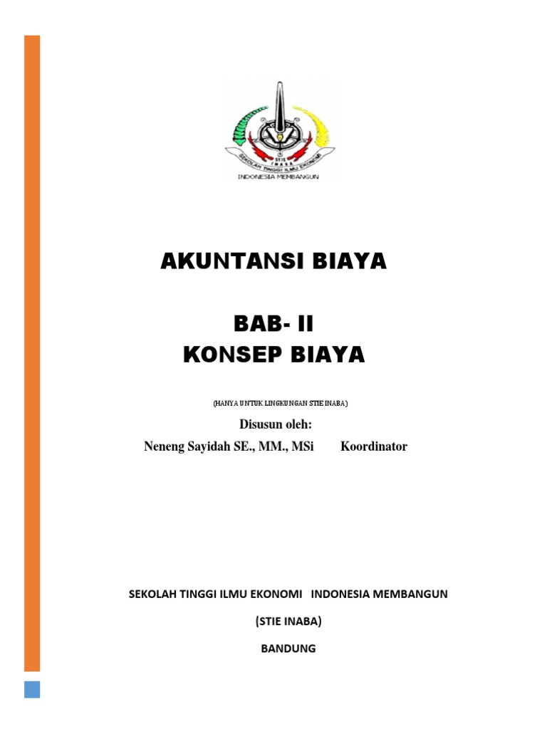 Modul 2 Akuntansi Biaya | PDF