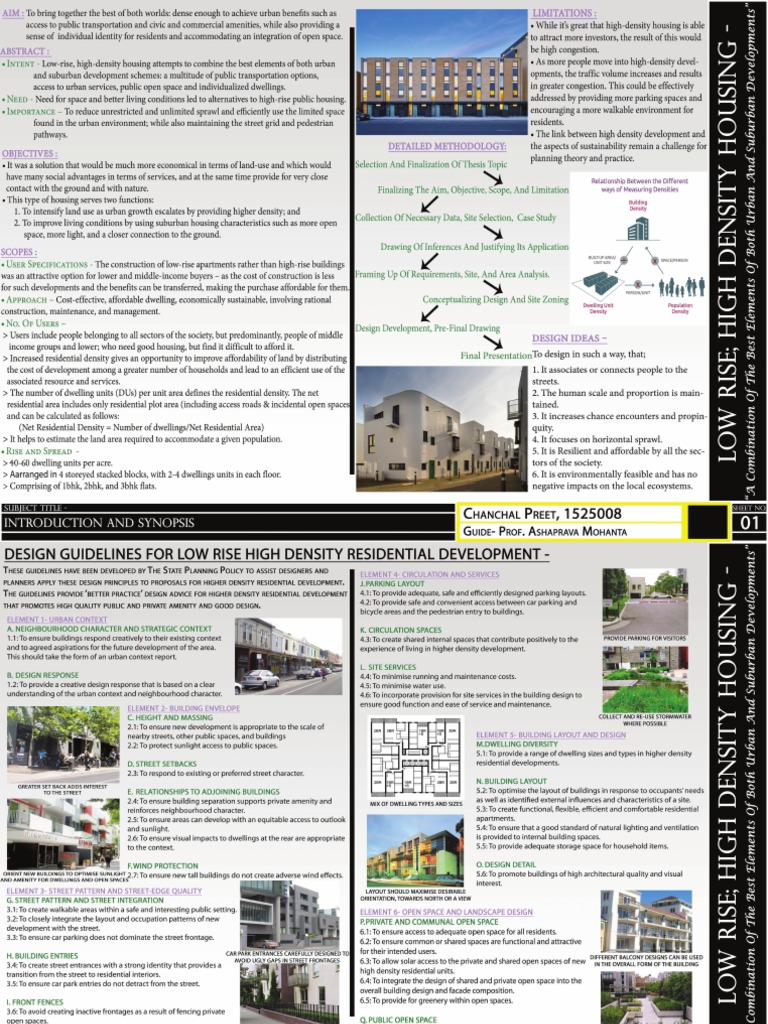 Low Rise High Density Housing | PDF