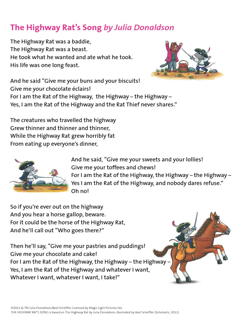 The Highway Rat's Song | PDF